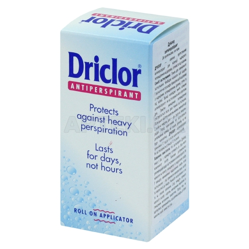 ДРИКЛОР АНТИПЕРСПИРАНТ 20 мл, №1 инструкция – Apteki.ua